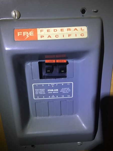 Federal Pacific Main Electric Panel Replacement - Titus Electrical Services